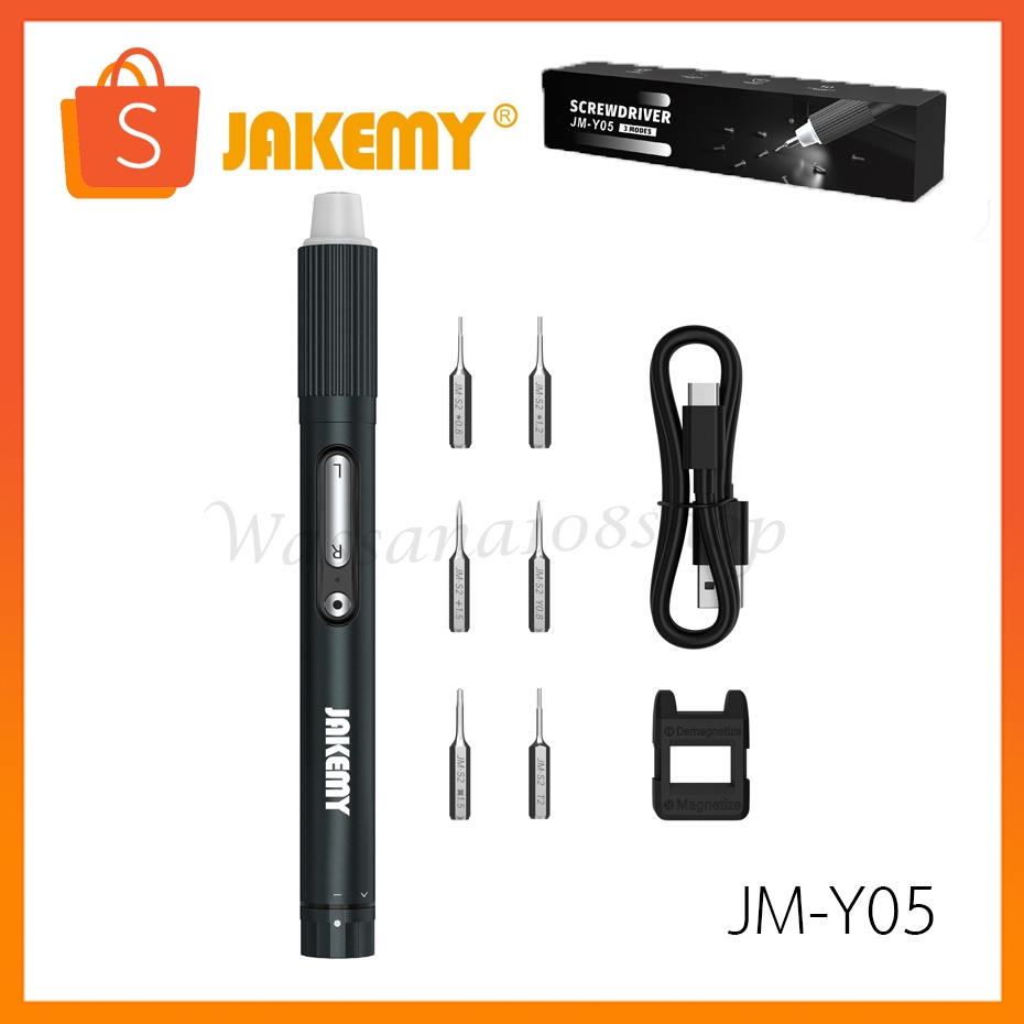 JAKEMY JM-Y05 Electric Screwdriver Toolbox 9 in 1 Dual Dynamics แจ็คกี ...