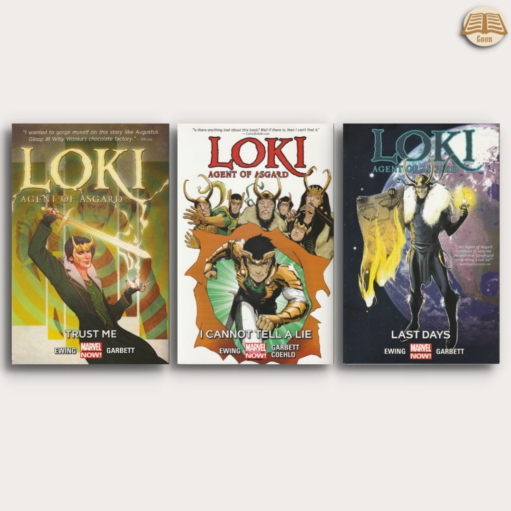 Marvel Comic - Loki: Agent of Asgard Vol.1-3 เล่ม 1-3 จบ Loki comic ...