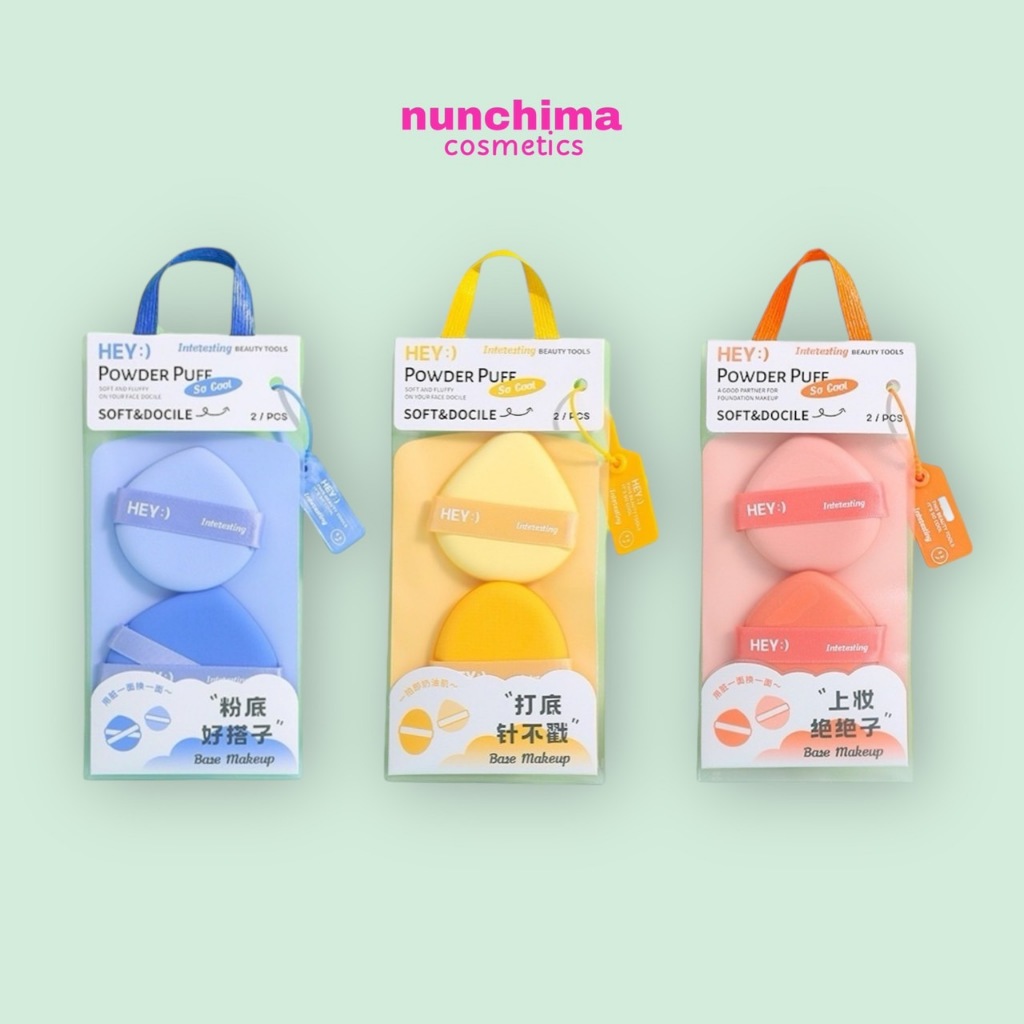***พร้อมส่งในไทย*** H-9008 9011 9013 HEY POWDER PUFF เฮย์ พาวเดอร์พัฟ ...