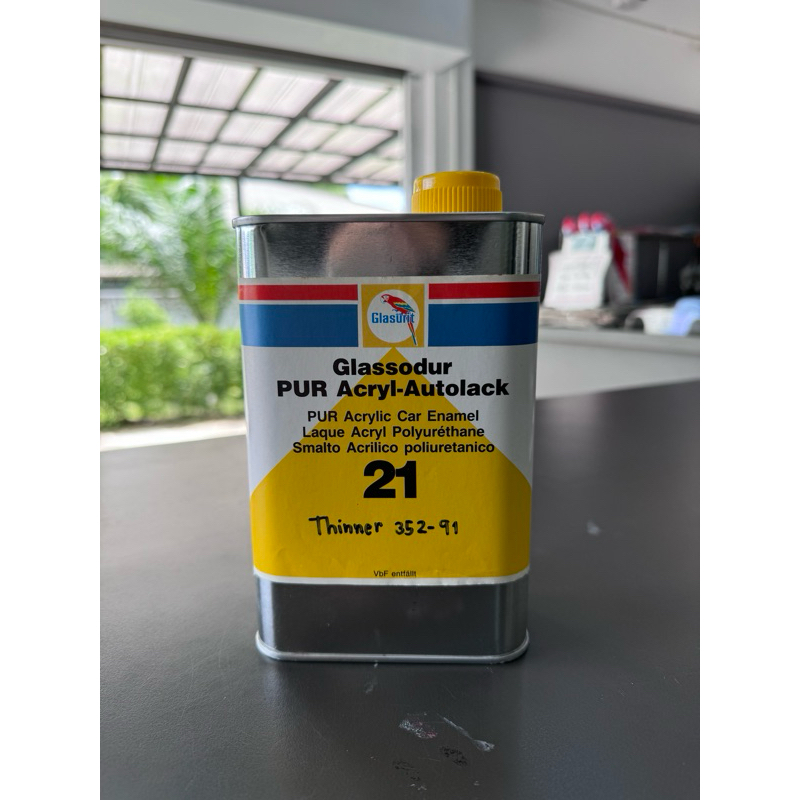 ทินเนอร์นกแก้ว ทินเนอร์แห้งช้า Glasurit Thinner ขนาด1ลิตร | Shopee Thailand