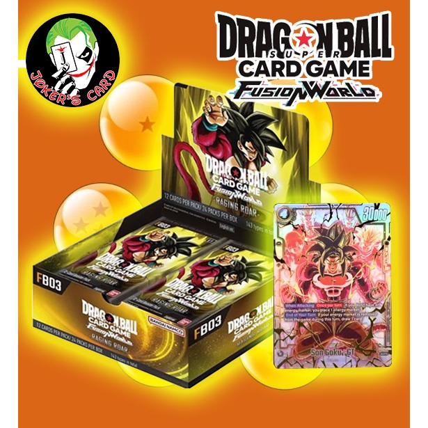 Dragon Ball Super Card Game - Fusion World FB03 - Booster Box (ENG ...