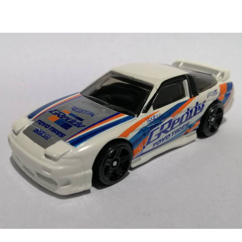 โมเดลรถ Hot Wheels '96 Nissan 180SX Type X Greddy Scale1:64 No Package ...