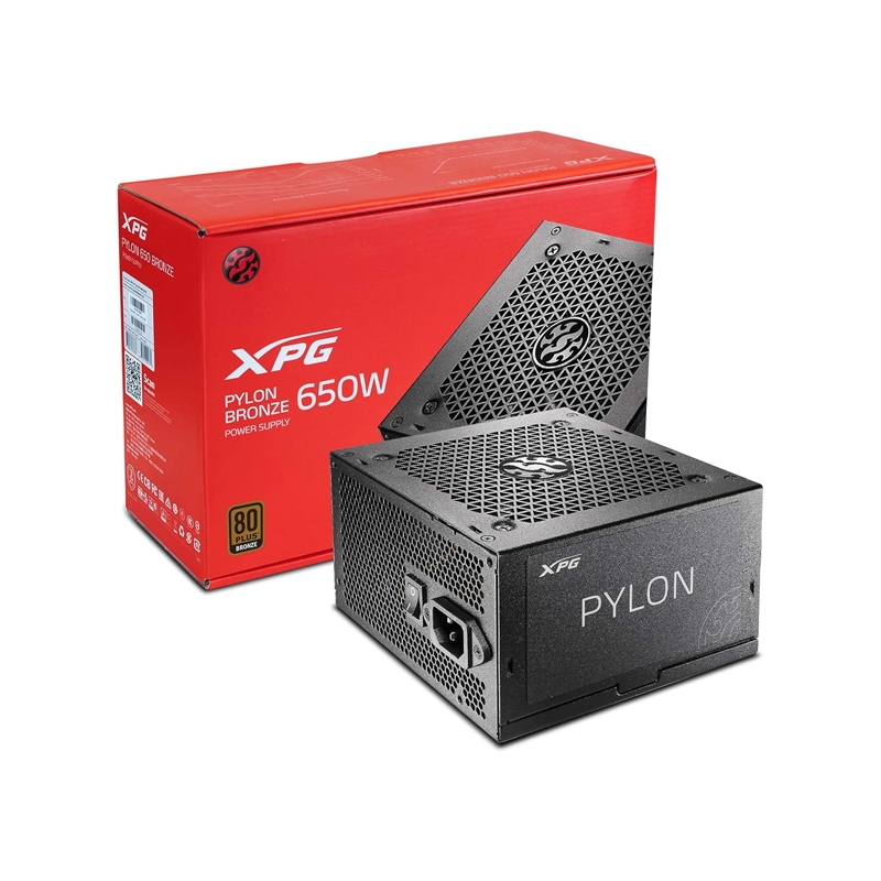 Power Supply (พาวเวอร์ซับพลาย) XPG PYLON 650B 650W 80 Plus Bronze ...