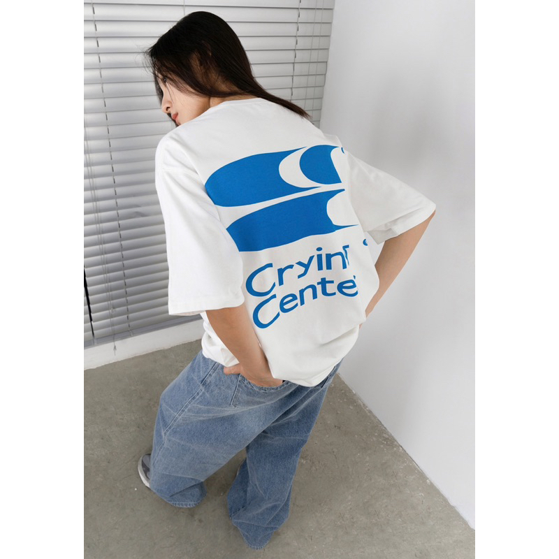 CryingCenter เสื้อยืด Classic Blue Logo (Last Drop) ล็อตสุดท้าย ไม่มี ...