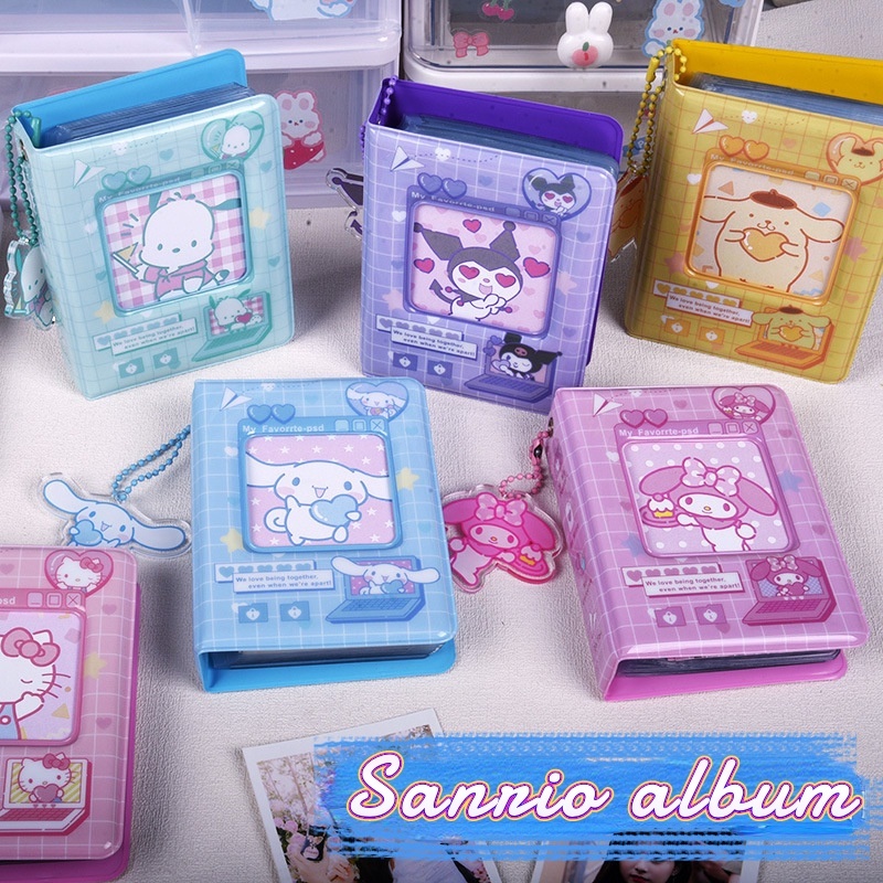 Sanrio อัลบั้มรูปโพลารอยด์ 3 นิ้ว พร้อมช่องใส่บัตร PVC ลายการ์ตูนน่ารัก 2R 36 ชิ้น | Shopee Thailand