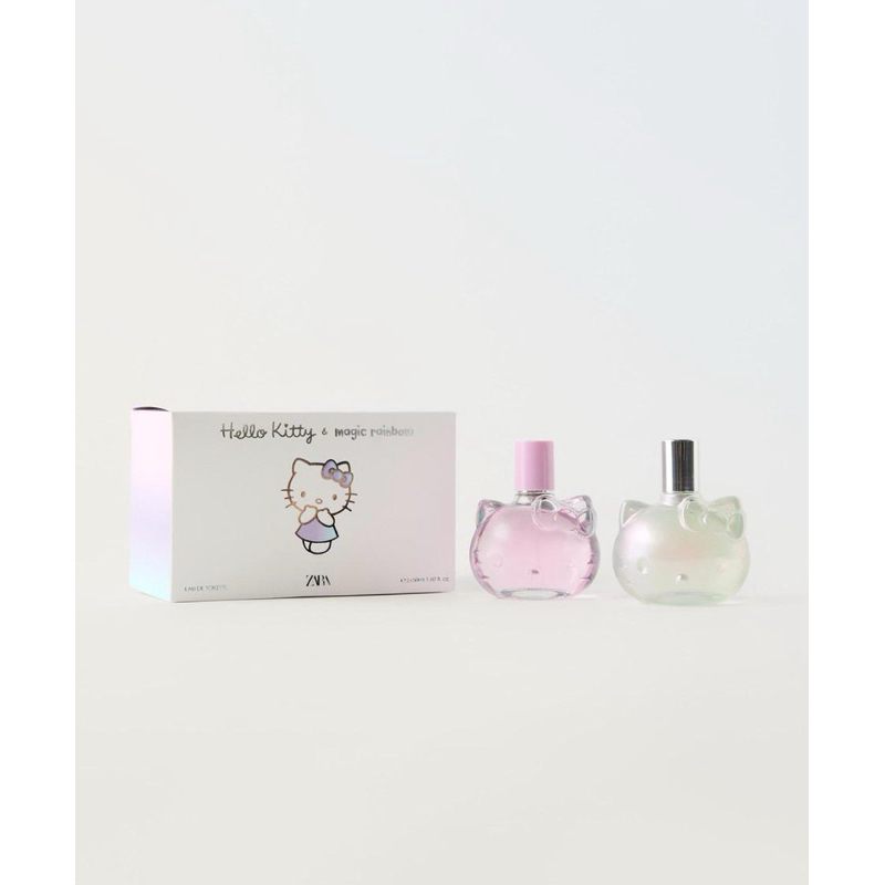 (Pre-Oder) น้ำหอม Zara x Hello Kitty Magic Rainbow EDT (50ml+50ml) | Shopee Thailand
