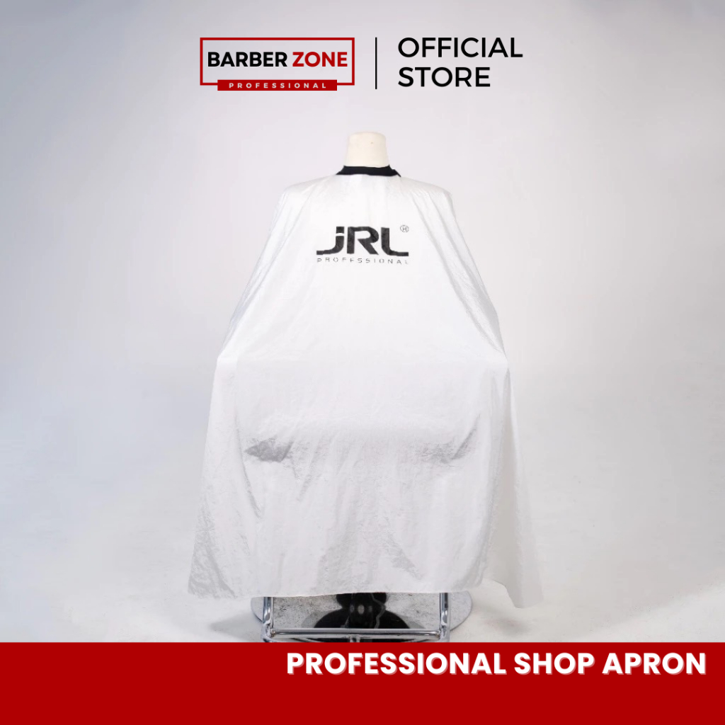 JRL Professional Cutting Cape ผ้าคลุมตัดผม สีขาว/สีดำ | Shopee Thailand