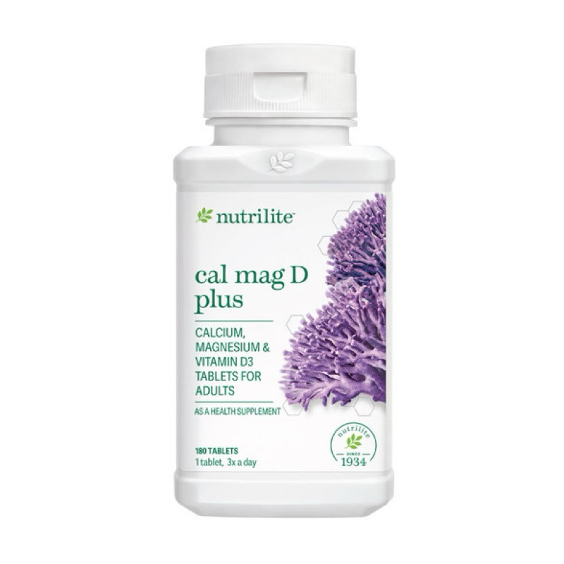 แคล แมก ดี นิวทริไลท์ - บรรจุ 180 เม็ด Nutrilite Cal Mag D Plus - 180 ...