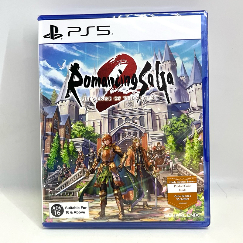 Switch 2 Game Romancing SaGa 2: Revenge Of The Seven – Nintendo Switch ...