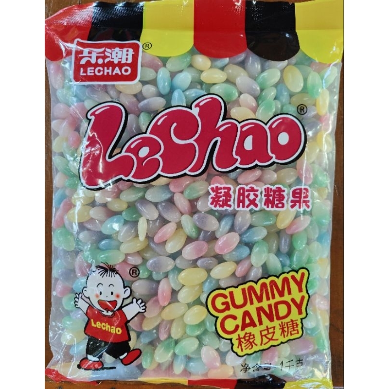 สินค้ามีตำหนิ เยลลี่ คริสตัล ตรา Lechao ถุงละ 1 กิโลกรัม มี อย. ...