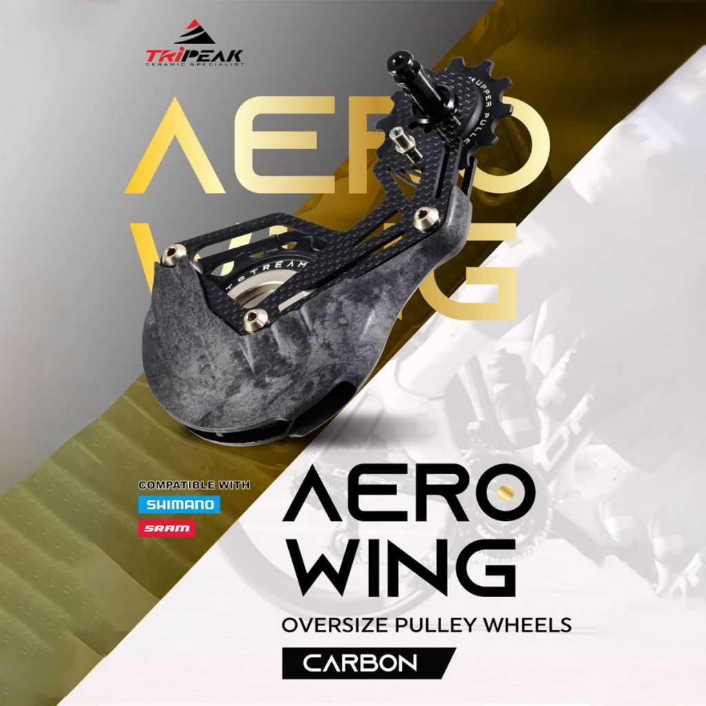 [AERO WING - CARBON] ชุดรอกพร้อมขาตีนผีคาร์บอน TRIPEAK - AERO WING OVER ...