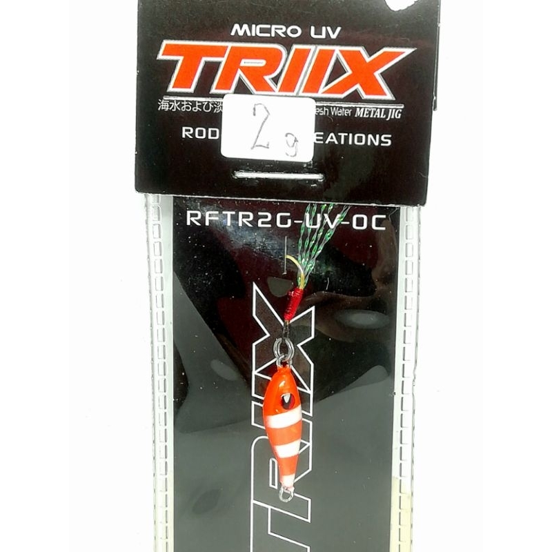 เหยื่อ ปลอม ไมโครจิ๊ก SIAM SPOON MICRO.JIG TRIIX. 2 g ถึง 15 g | Shopee ...
