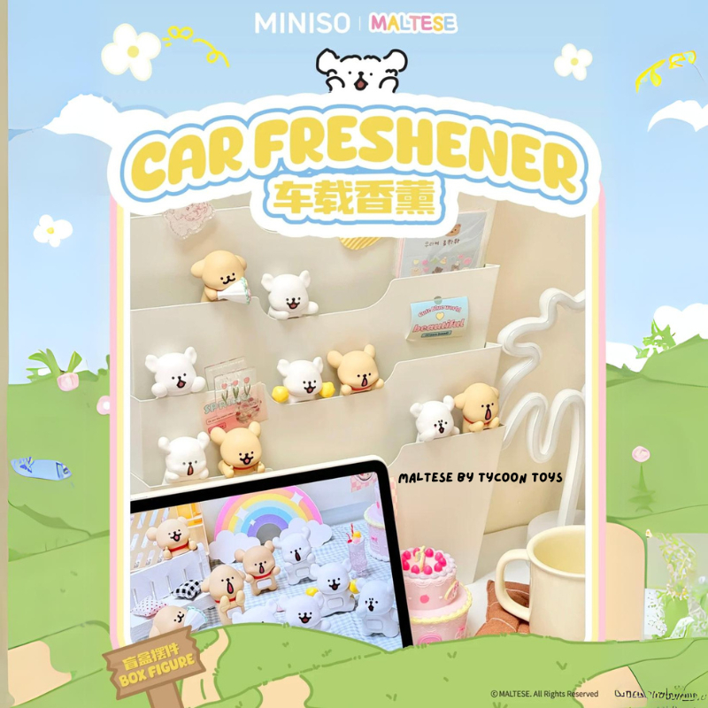 [พร้อมส่ง] สุ่ม ตัวเกาะจอคอม เกาะมือถือ maltese miniso มาใหม่ น่ารักมา ...