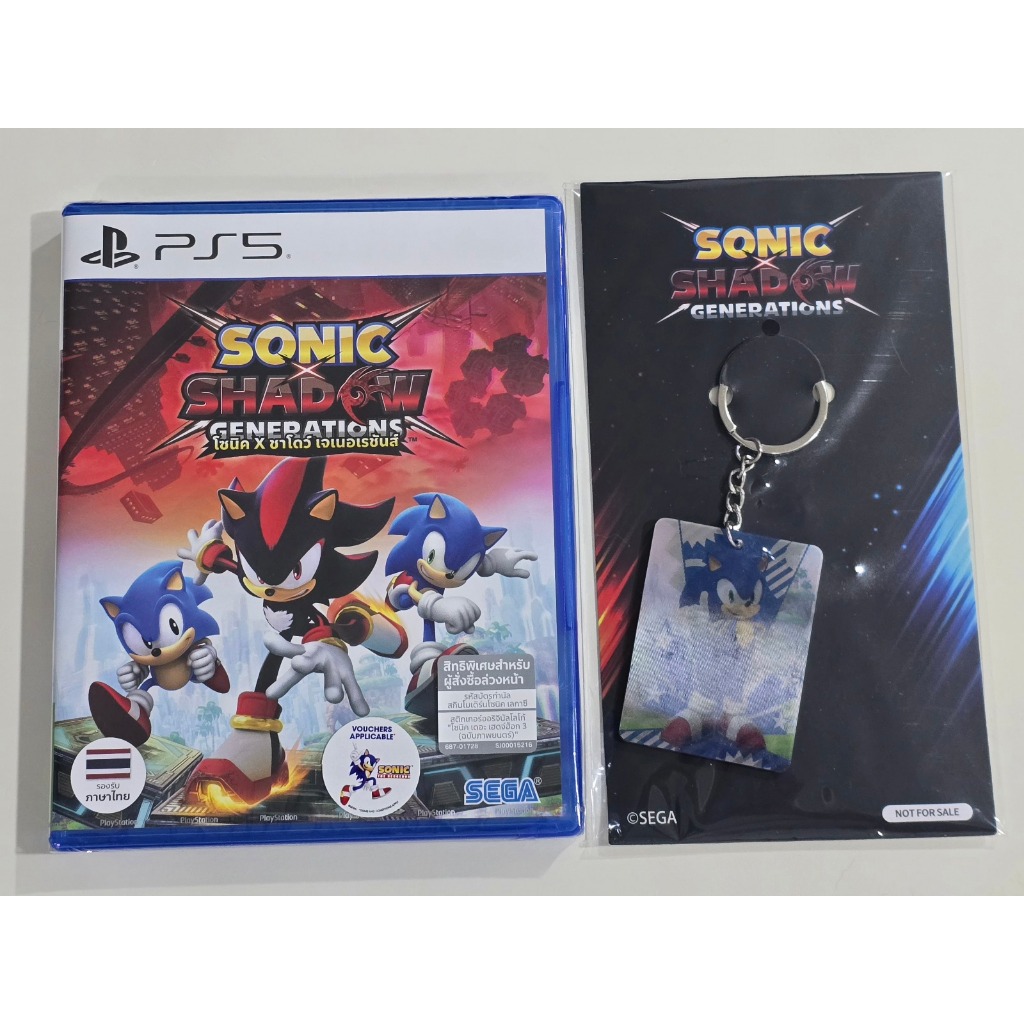 Ps5 Sonic X Shadow Generations มือ1 Z3(Asia) รองรับภาษาไทย พร้อมส่ง ...