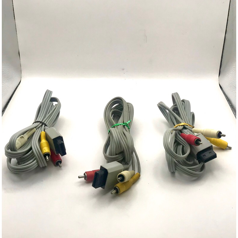 สาย AV WII WIIU ของแท้ Nintendo ญี่ปุ่น AV Cable Wii วี | Shopee Thailand