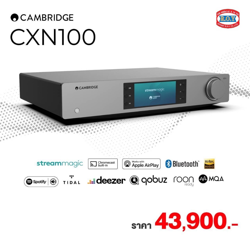 CAMBRIDGE CXN100 Network Player ESS ES9028Q2M SABRE32 Reference DAC PCM ...