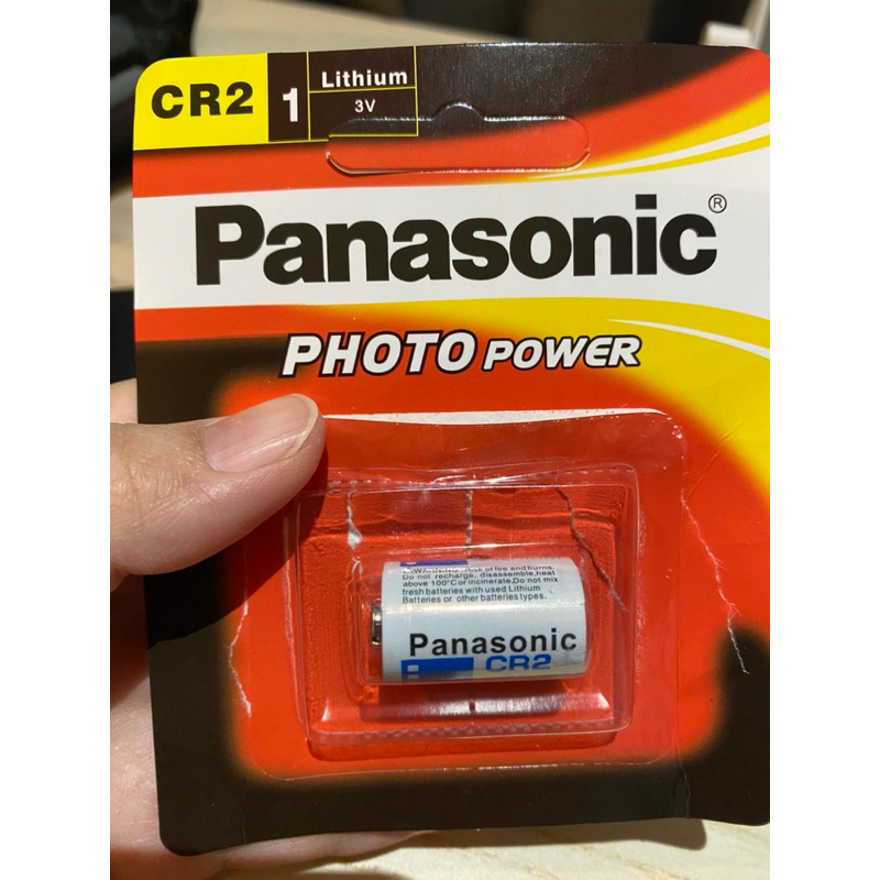 (ส่งต่อ) Panasonic CR2 Lithium Battery (3V) Photo Battery ถ่านกล้อง แบตเตอรี่อิเล็คทรอนิกส์ ...