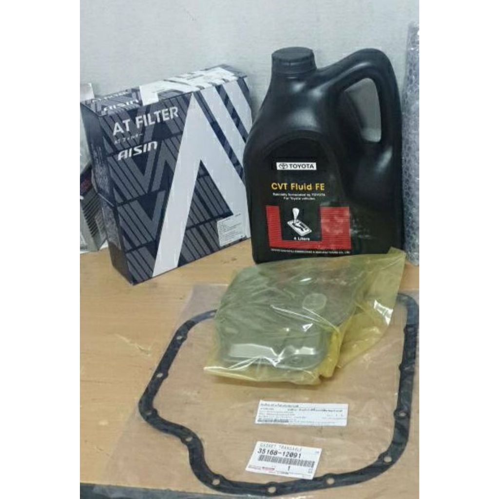 ชุดถ่ายน้ำมันเกียร์แท้ อัลติส Altis ปี14-23 CVT / น้ำมันเกียร์ CVT แท้โตโยต้า / กรองเกียร์ Altis ...