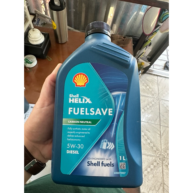 น้ำมันเครื่องเชลล์ Helix Fuelsave (ดีเซล) 5W-30 สังเคราะห์แท้100% ขนาด1 ...
