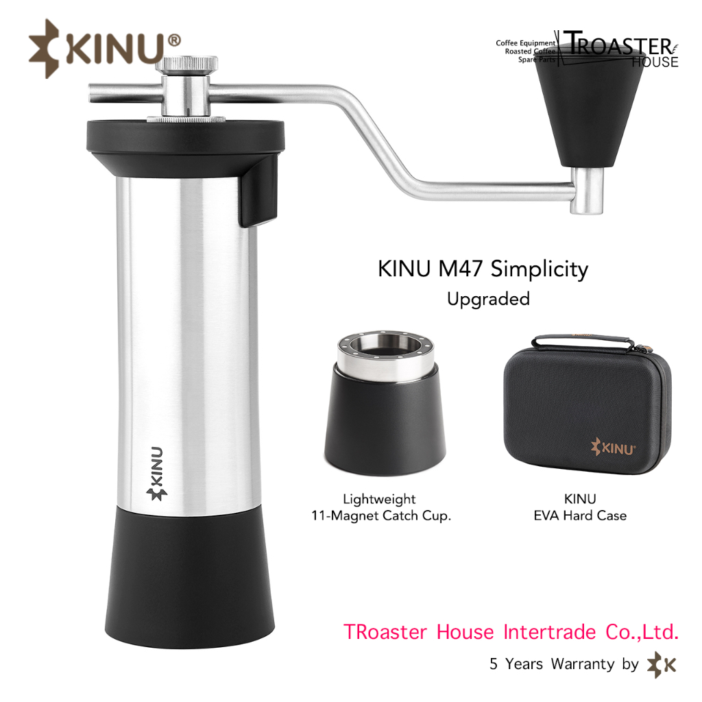Kinu M47 Simplicity พร้อม Hard Case l Hi-End Manual Coffee Grinder ที่ ...