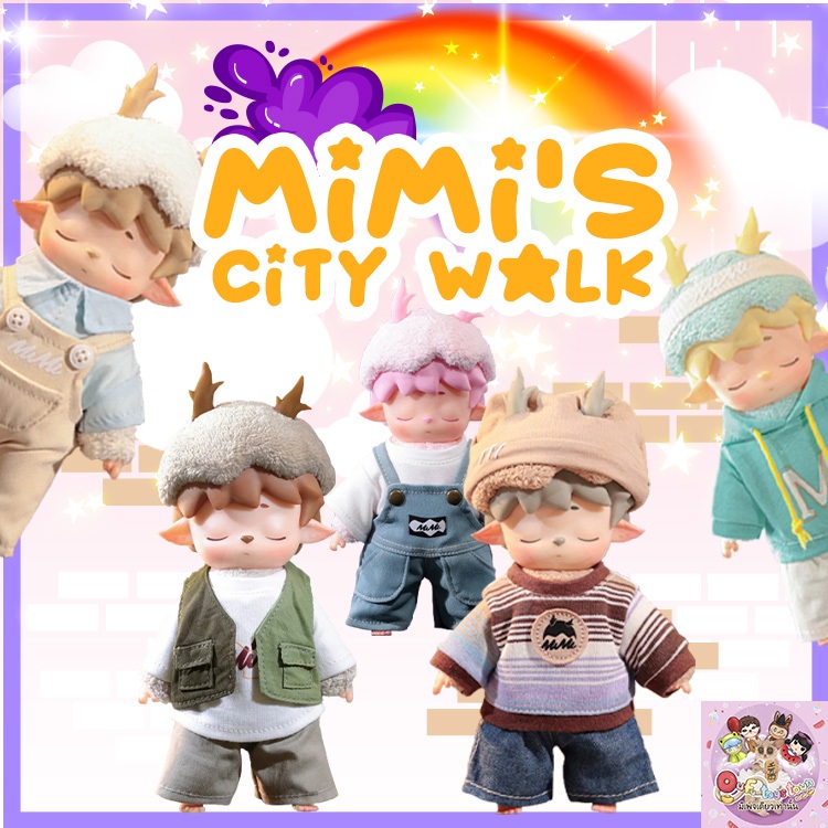 (จุ่ม) Mimi's City Walk Series🦄พร้อมส่งในไทย🦄(ใช้Codeแฟชั่นได้) | Shopee Thailand