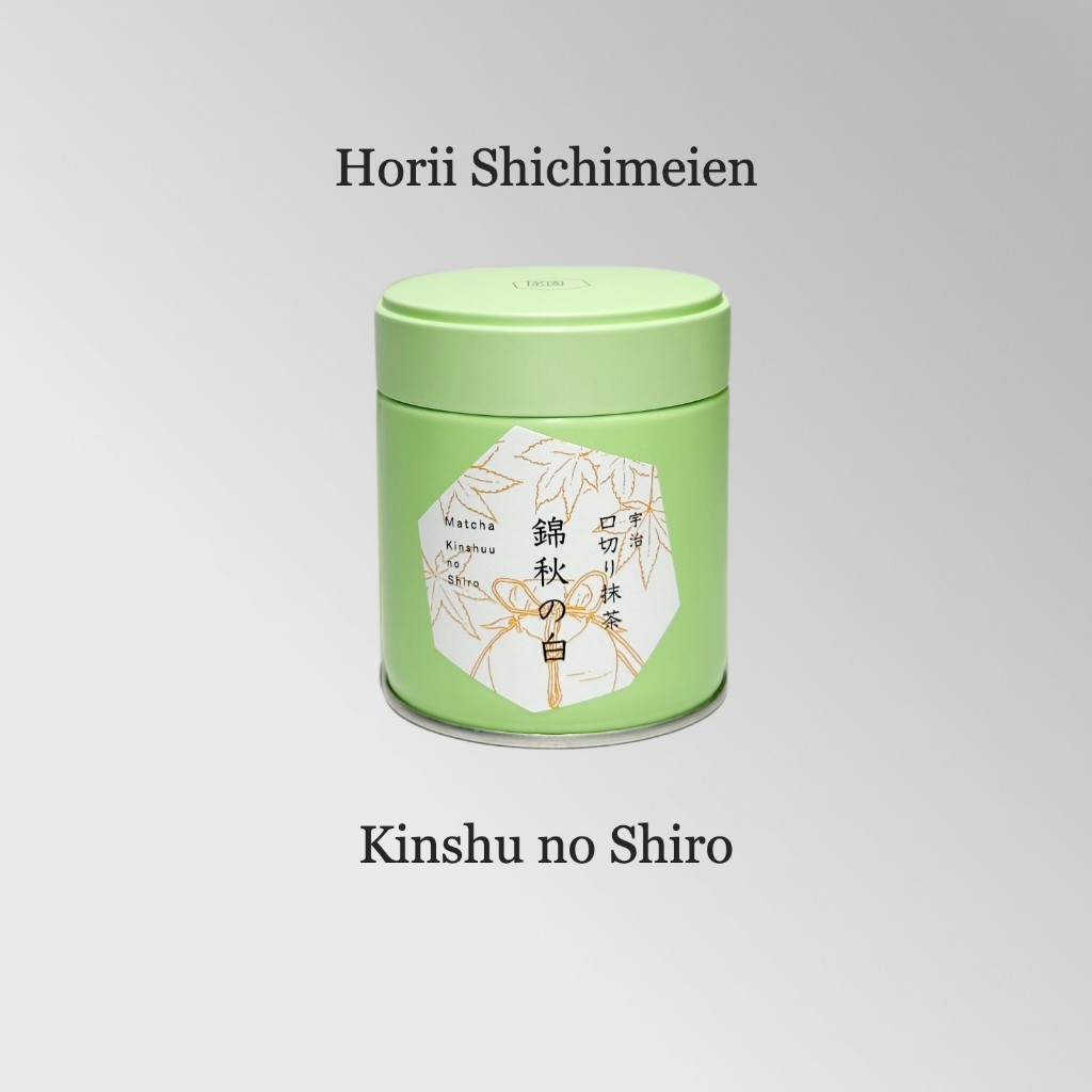 Kinshu no Shiro มัทฉะตามฤดูกาลจาก Horii Shichimeien | Seasonal Matcha 30g | Shopee Thailand