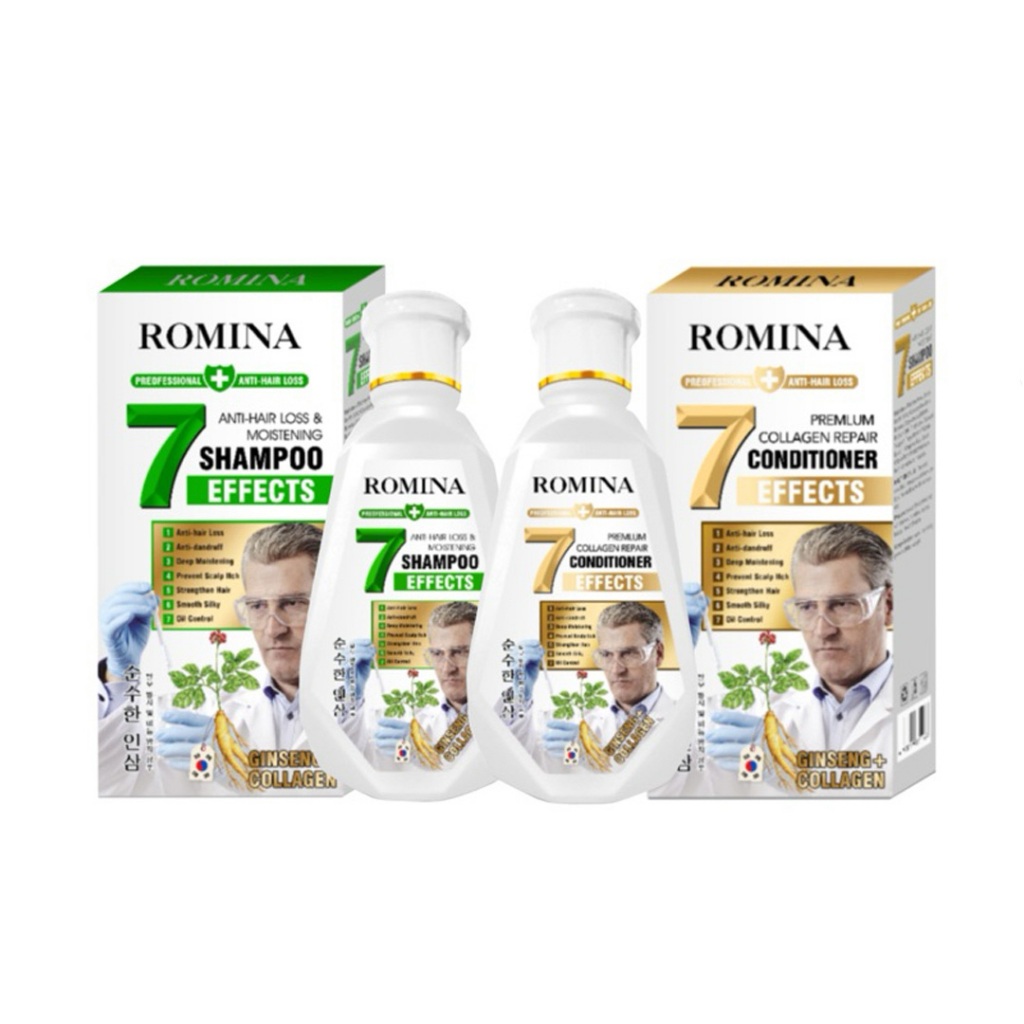 ROMINA Preofessional Anti-Hair Loss แชมพู / ครีมนวด | Shopee Thailand