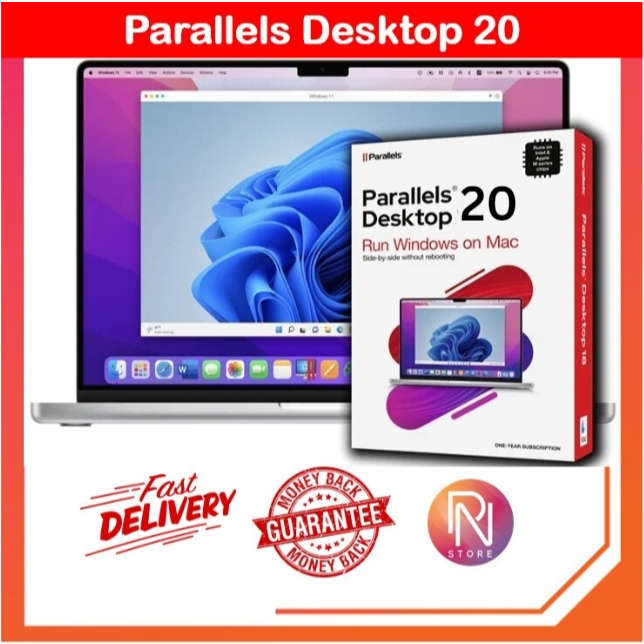 Parallels Desktop 20.1 [M1-4 & Intel] + Free Ms 2021 | Shopee Thailand