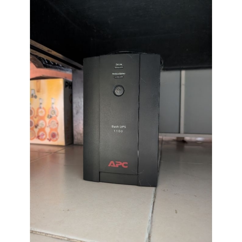 เครื่องสำรองไฟ APC Back-UPS 1100 มือสอง แบตเสื่อมต้องไปเปลี่ยน | Shopee Thailand