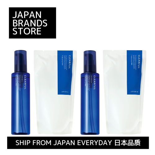 [ส่งตรงจากญี่ปุ่น] Orbis CLEARFUL Anti-Acne Lotion Refreshing Type / Moist Type / Main Unit ...