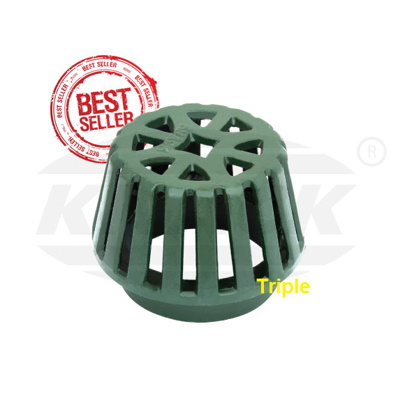 Roof Drain ชุดระบายน้ำหลังคาแบบสวมท่อ KNACK 3 , 4 นิ้ว | Shopee Thailand