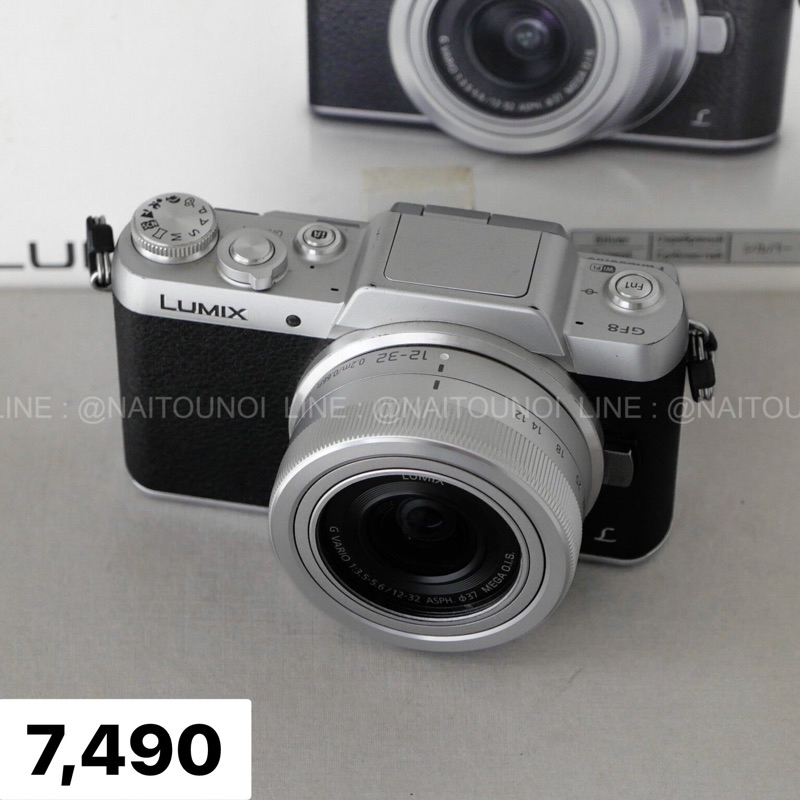 ( Used!! ) Lumix GF8 Silver + Lumix 12-32 F3.5-5.6 ASPH | Shopee Thailand