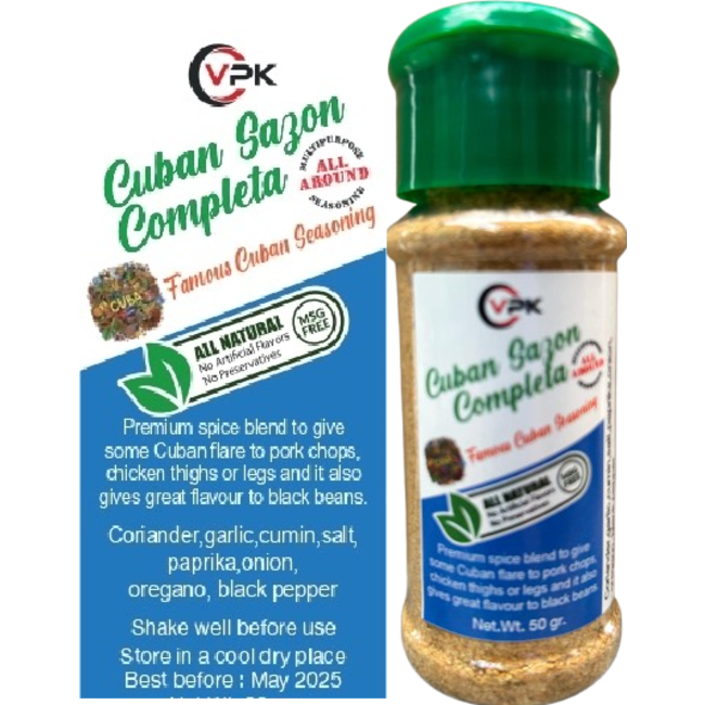 Cuban Sazon Seasoning, Spanish Sazon Seasoning, All Round Multipurpose ...