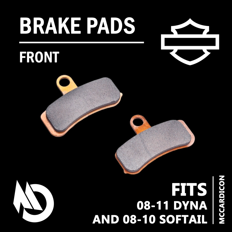 ผ้าเบรกหน้า (Front Brake Pads) Harley-Davidson (44082-08) สำหรับ Dyna ...