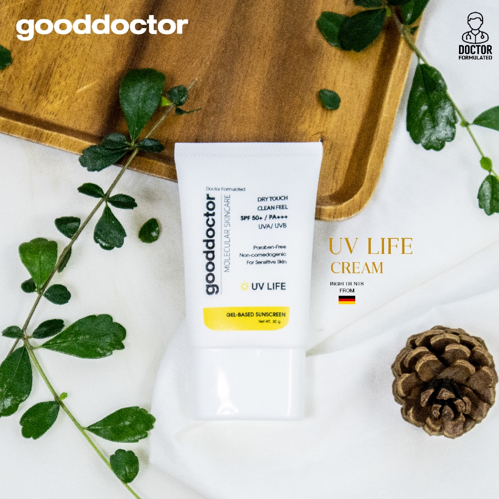 GOOD DOCTOR UV LIFE SUNSCREEN | SPF50 PA+++ เสริมด้วยวิตามินอี ช่วย ...