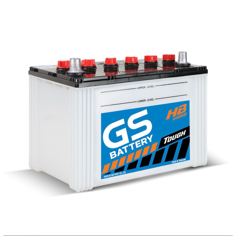 แบตเตอรี่รถยนต์ GS EXTRA120R กระบะ,ปิ๊กอัพ 80แอมป์ (ขั้วบวกอยู่ด้านขวา) | Shopee Thailand