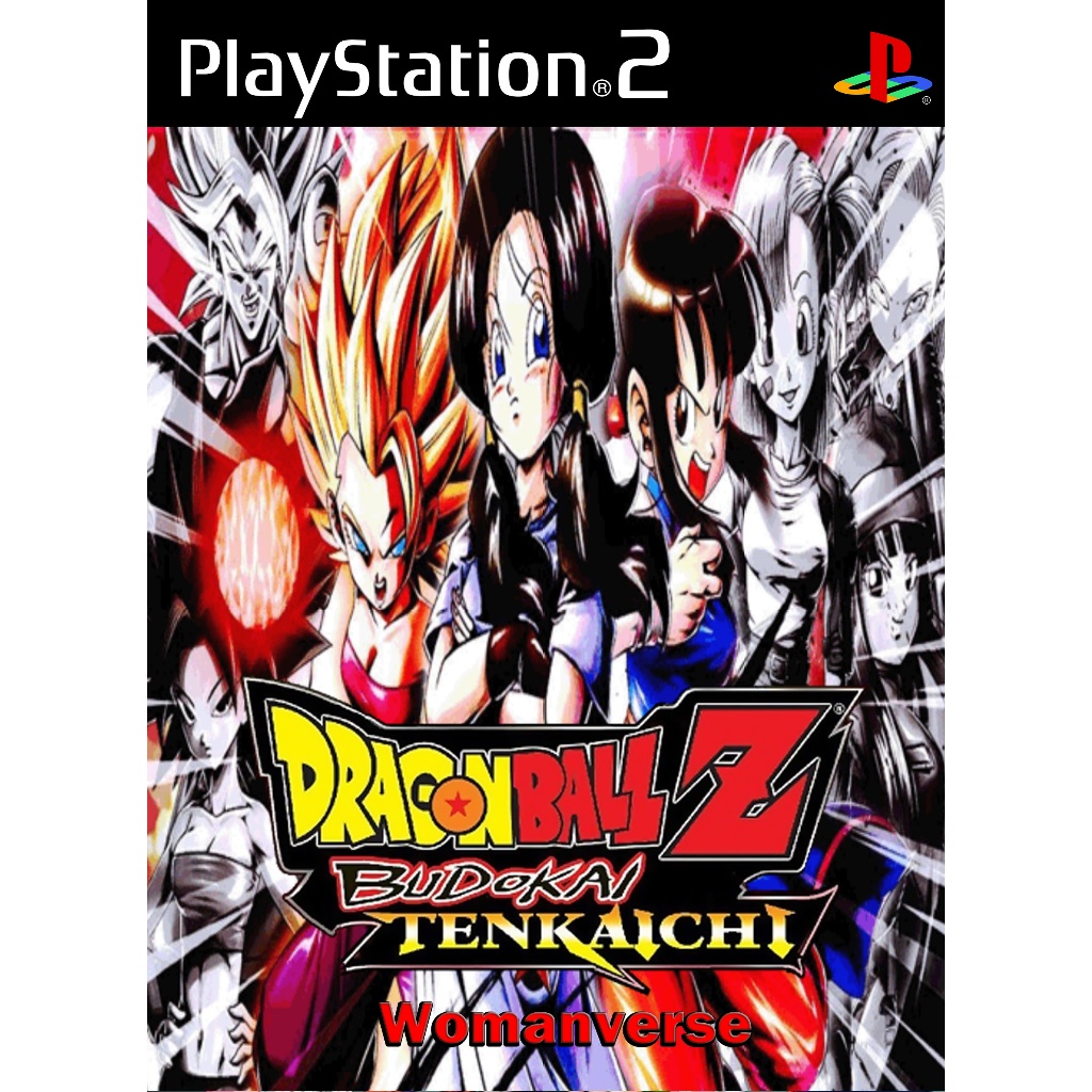 แผ่นเกมส์ PS2 Dragon Ball Z Budokai Tenkaichi 3 Womanverse สกรีนแผ่น ...