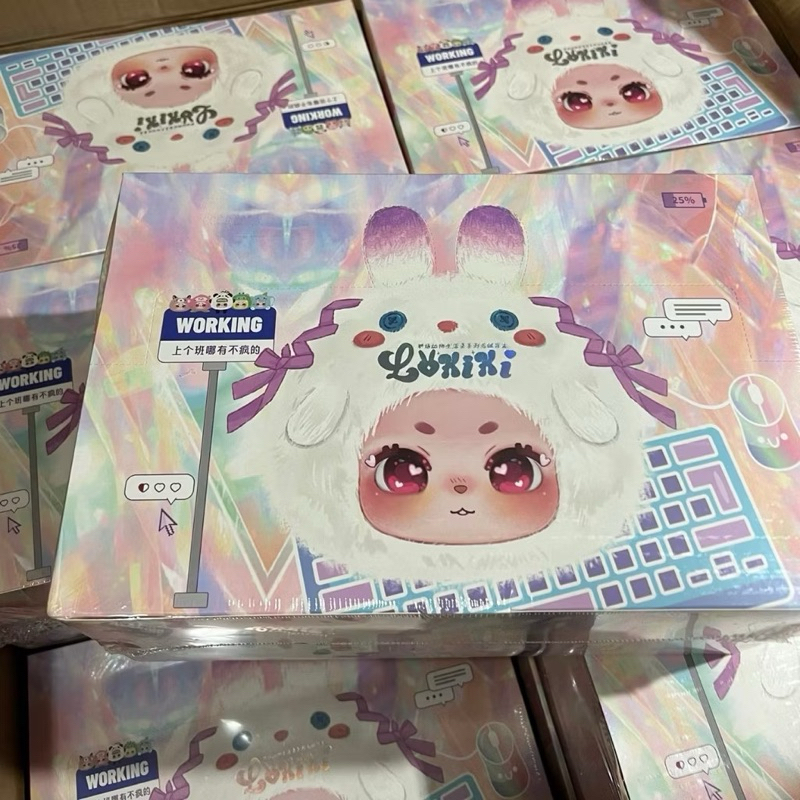 LOKIKI Workplace Animals Life Vinyl face V1 Series Blind Box🌟ยกบล็อก🌟 ...