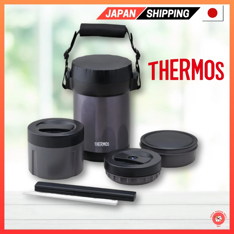 Thermos กล่องข้าว, Stainless Lunch Jar, Midnight Blue JBG-1801 MDB Direct from JAPAN | Shopee ...
