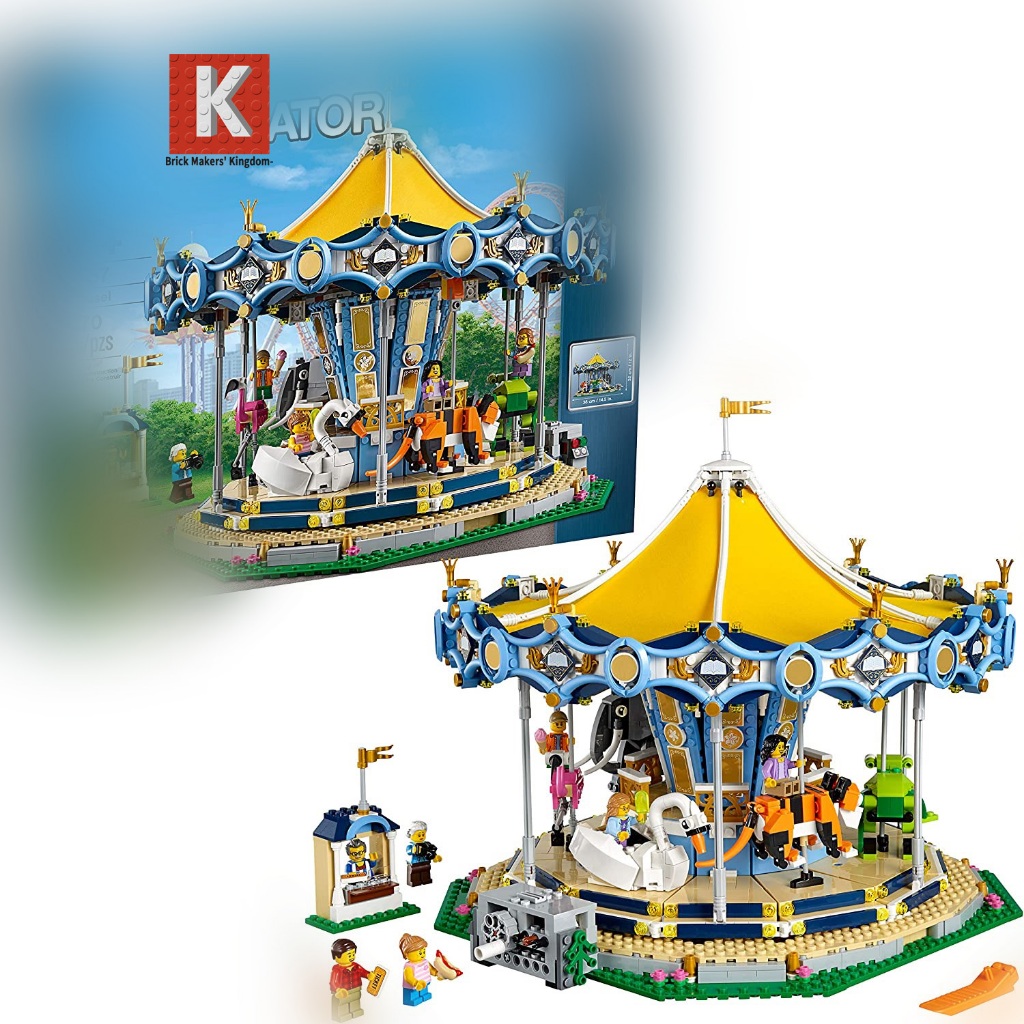 ⚡จัดส่งตลอด 24 ชั่วโมง ⚡Compatible with leg0 Carousel 10257（2670+PCS ...