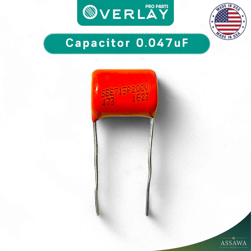 Orange Drop Capacitor .047uF คาปาซิเตอร์ กีต้าร์ Capa คาปา กีต้าร์ไฟฟ้า ...