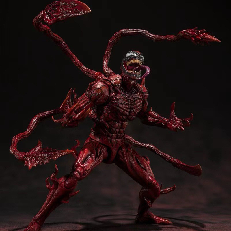Carnage Venom Let There Be Carnage SHF Action Figure 20 cm | Shopee ...