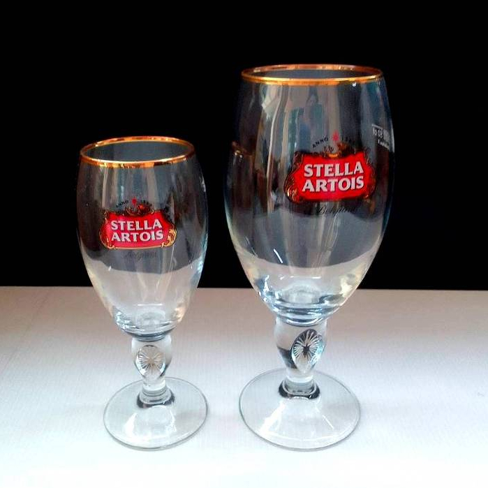 แก้วเบียร์ สเตลล่าSTELLAขอบทองงานแท้25cl / 50cl. | Shopee Thailand