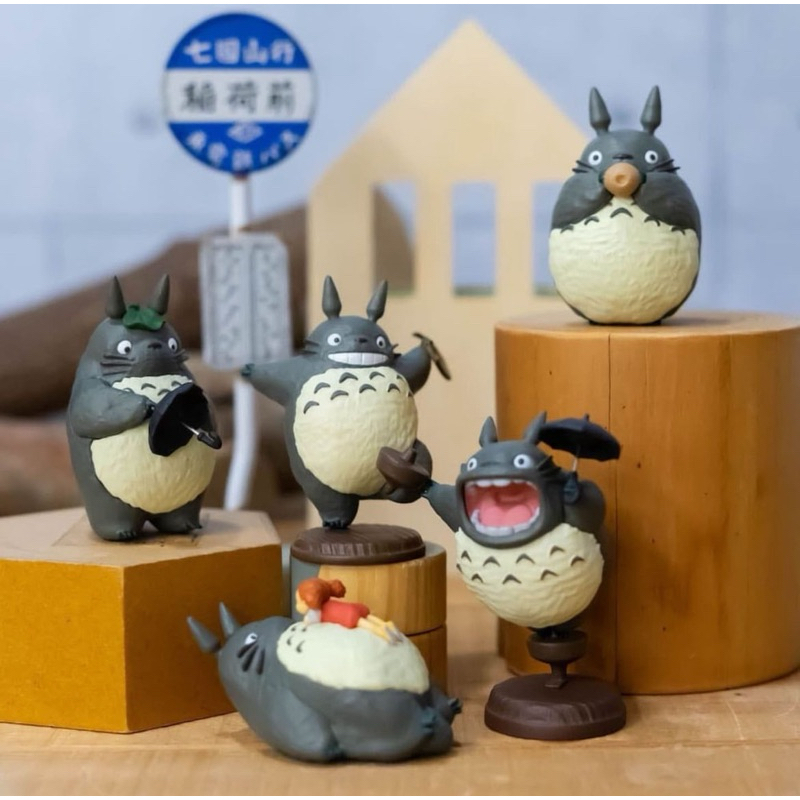 ((พร้อมส่ง/ระบุตัว)) Studio Ghibli Totoro blind box กล่องสุ่ม | Shopee ...