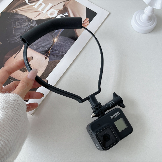 ขายึดกล้อง GoPro แบบคล้องคอ Neck Camera วัสดุABS ทนทาน ใช้ง่ายสะดวก ...
