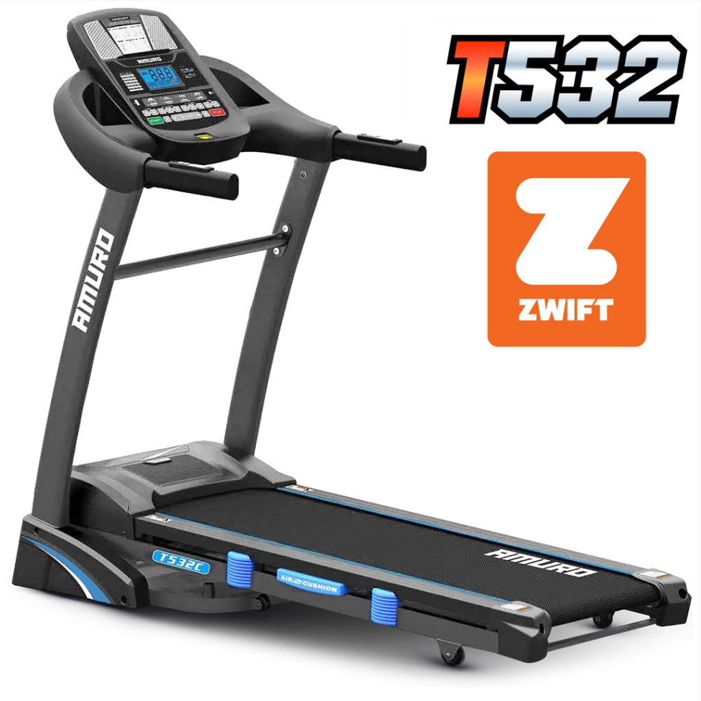 ลู่วิ่งไฟฟ้าAMURO รุ่น T532 4.0แรงม้า (รองรับ ZWIFT) ปรับความชันด้วยไฟฟ้า | Shopee Thailand