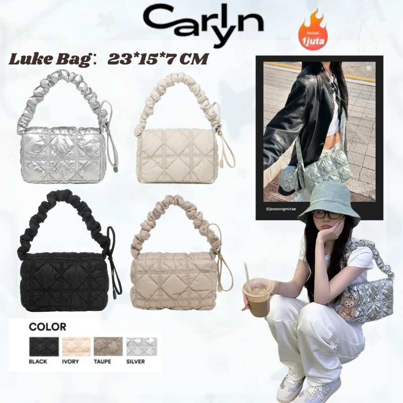 Carlyn Luke crossbody bag ของแท้ในสต็อก shoulder bag สายสะพายไหล่ปรับ ...