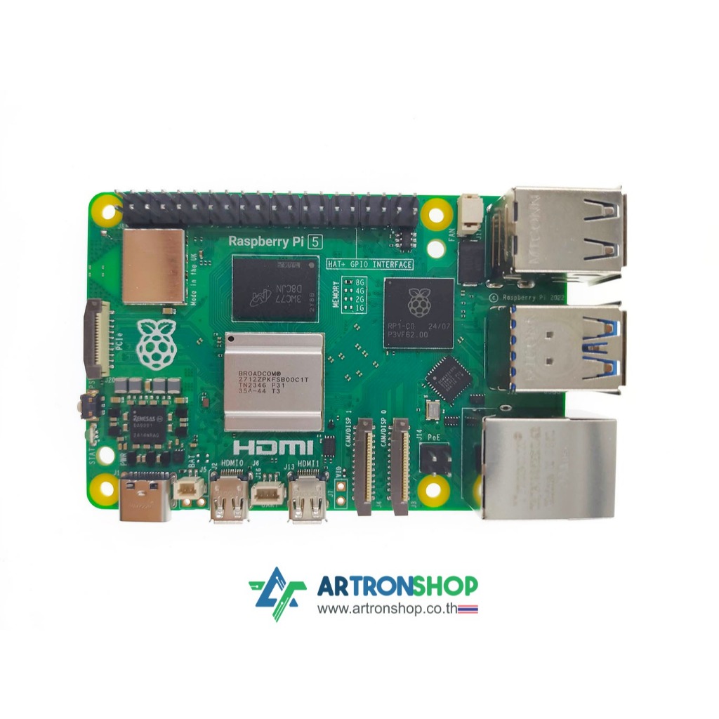 Raspberry Pi 5 แรม 4GB/8GB บอร์ดคอมพิวเตอร์ Raspberry Pi | Shopee Thailand