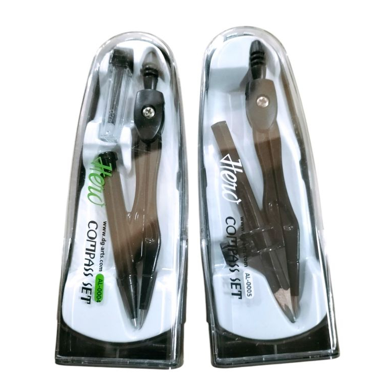 วงเวียน ฮีโร่ Hero Compass Set รุ่น AL-0004 และรุ่น AL-005 จำนวน 1 ชุด ...