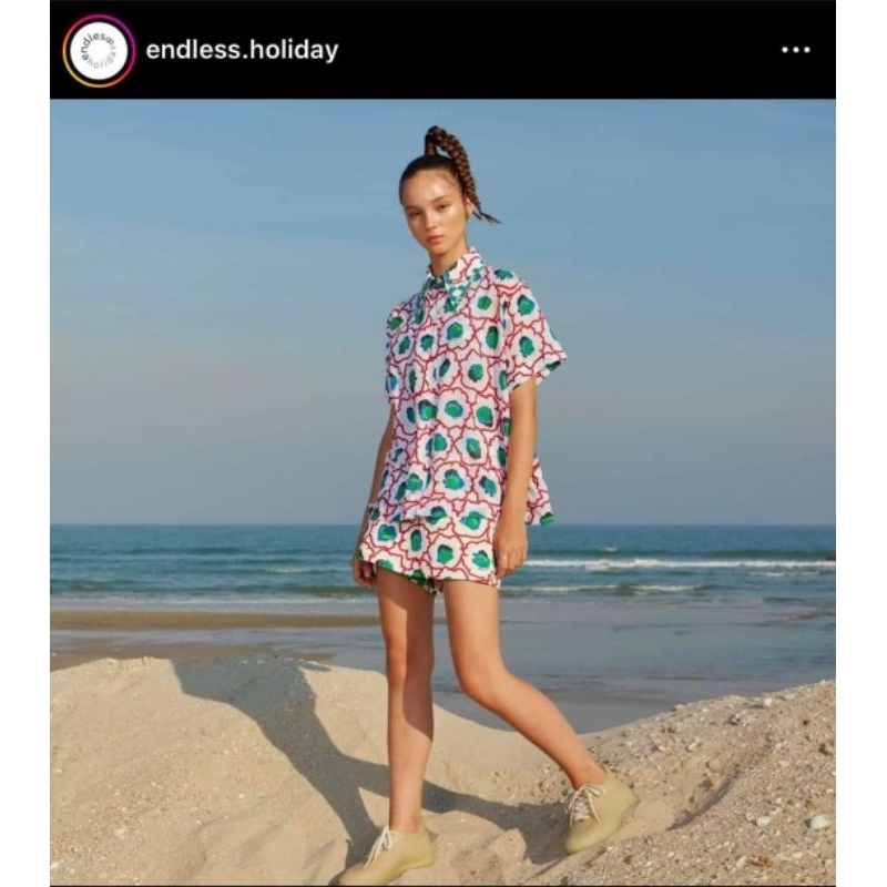Endless Holiday set M ใส่ 2 ครั้ง | Shopee Thailand
